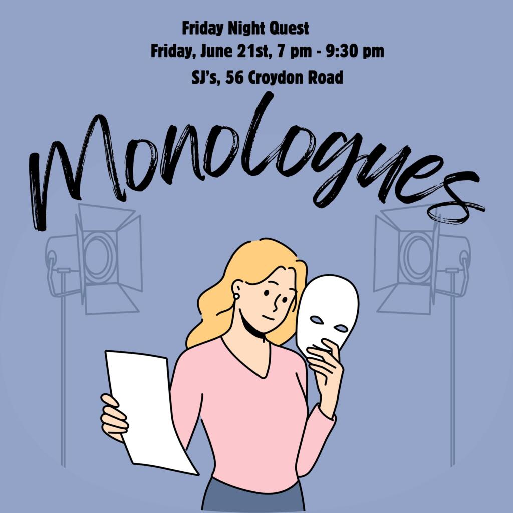 Killer Monologues - Quest Soul Theatre